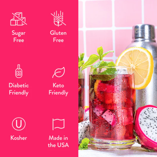 Dragon Fruit Acai Flavor Infusion Syrup – Daisy Village